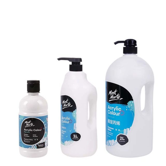 Montmartre 2L acrylic paint large barrel wall painting hand-painted ...