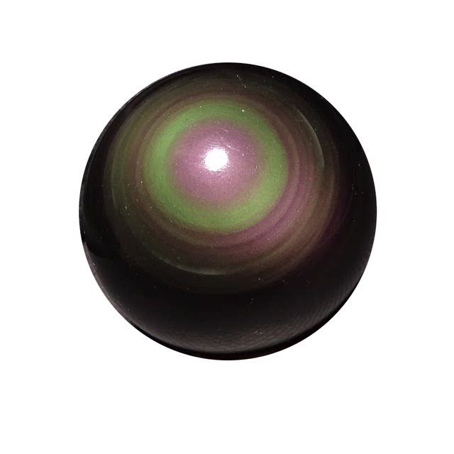 Water jade ice soul natural obsidian ball decoration medium size crystal ball to play fitness ...