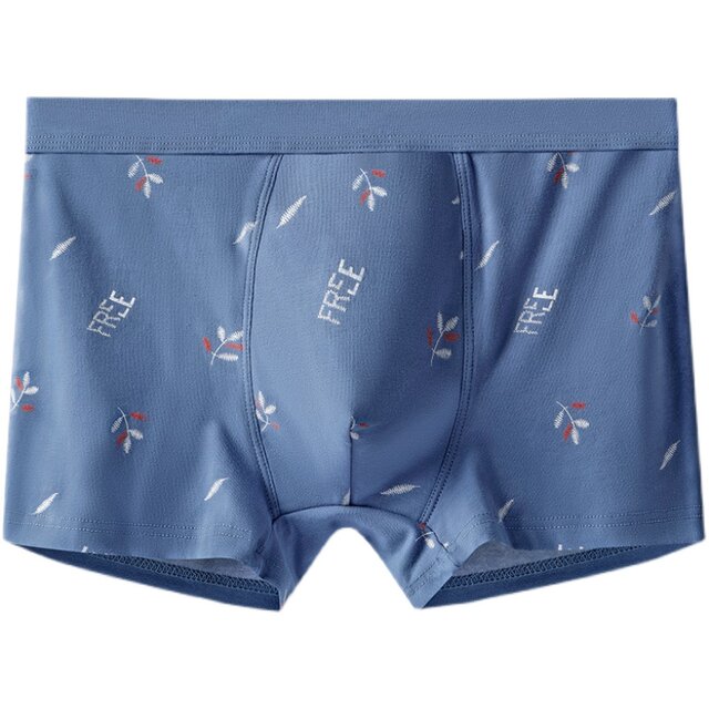 Underwear Men's Winter Boxer Briefs Pure Cotton 100 Cotton Breathable ...