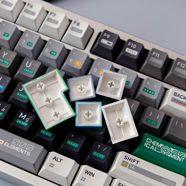 Chemical keycap original height pbt sublimation RAINY75VGN68848798104108