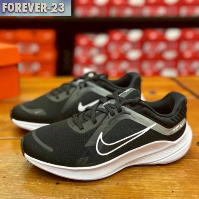 Nike Nike Quest 5 men's breathable cushioning sneakers running shoes ...