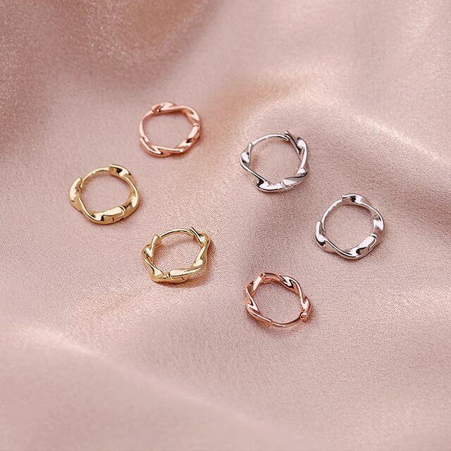 S925 Silver Needle Tingle Ear Baste Ear Nourishing Ear Panel Earrings ...