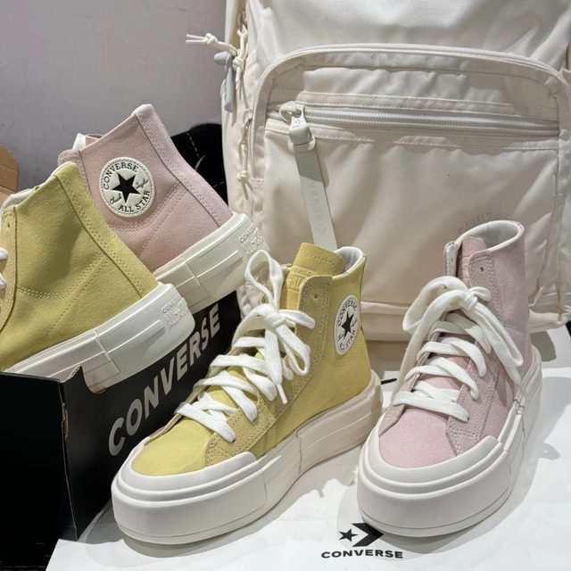Genuine CONVERSE men's and women's UU thick-soled canvas shoes sneakers ...