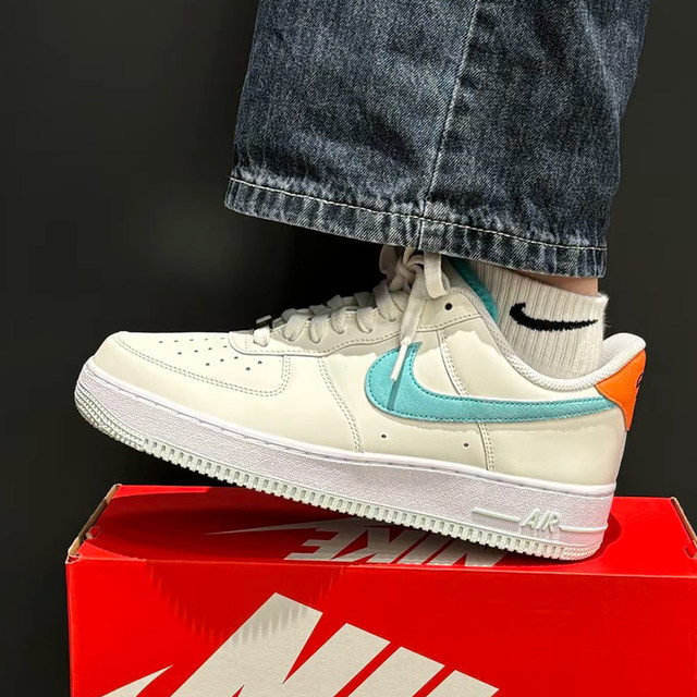Nike/Nike Air Force 1 Low Air Force AF1 beige green men's and women's ...