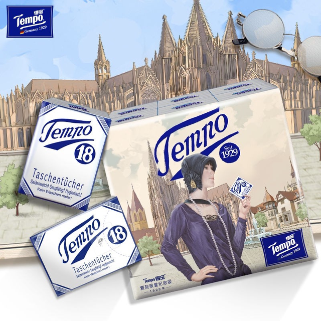 Tempo Depot unscented handkerchief paper replica handkerchief paper ...