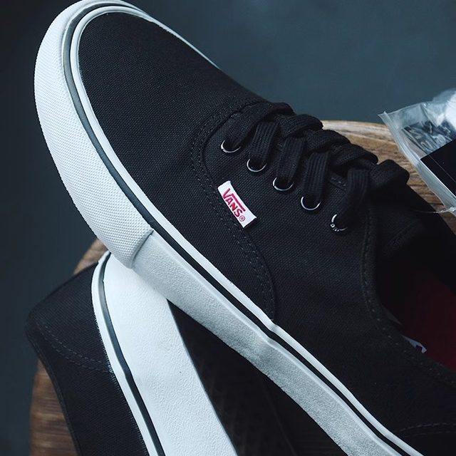 VANS Vanz Autblapro men and women low -top black wear -resistant ...