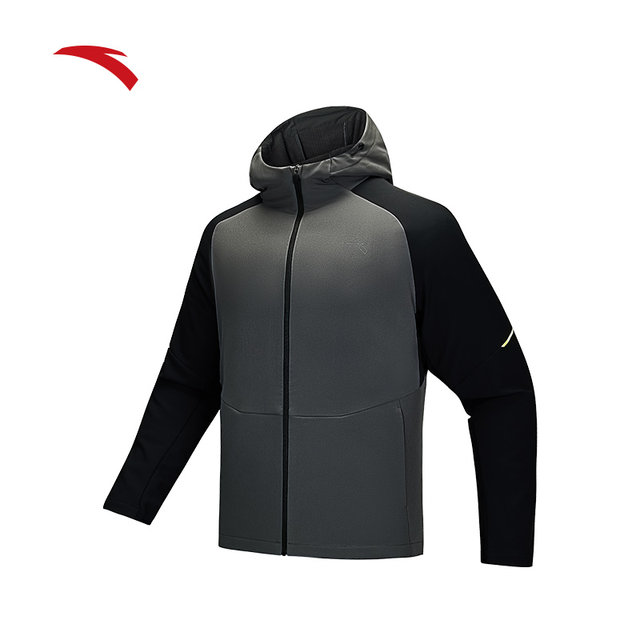 ANTA Sports Jacket Men's Winter New Style Plush Warm Fitness Running ...