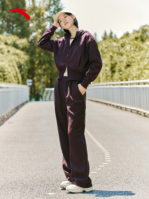 Anta milk jacket 丨 short velvet cardigan women spring new style warm ...