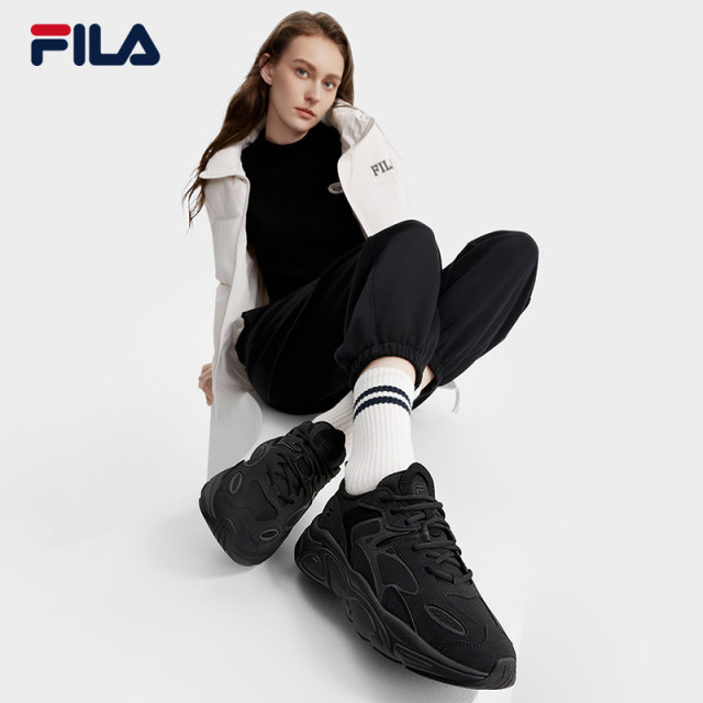 FILA Mars 2 Plus Velvet Retro Running Shoes Couples Shoes 2024 Winter ...