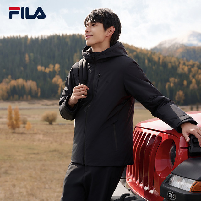 FILA High Quality VC Down Jacket Lightweight Fila Men's 2024 Winter New ...