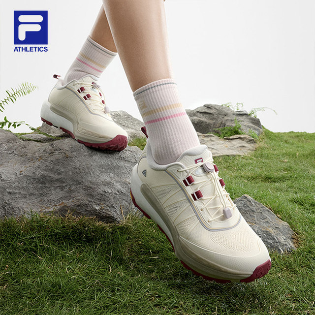 FILA official women's shoes sports shoes breathable outdoor hiking ...