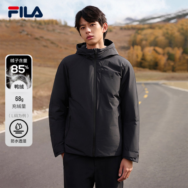 FILA High Quality VC Down Jacket Lightweight Fila Men's 2024 Winter New ...