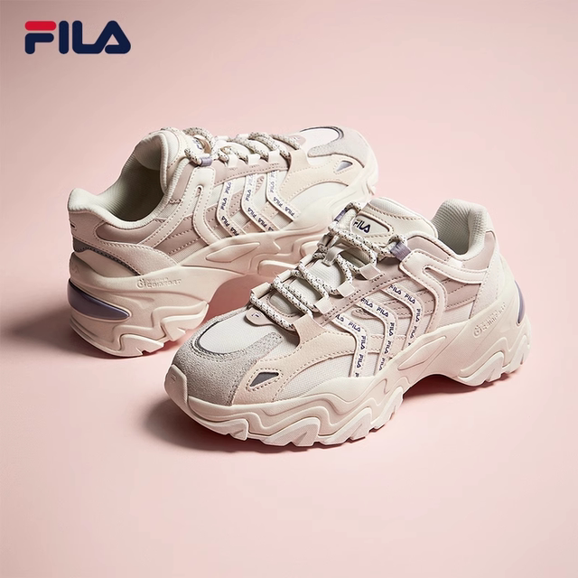 FILA Fishbone 2nd Generation Dad Shoes Women's Shoes Reflective Casual ...