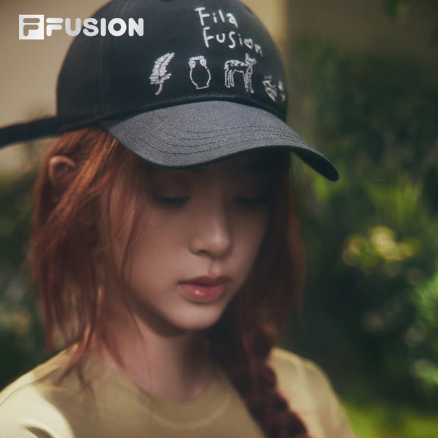 Ouyang Nana Same FILAFUSION FilafUSION Couple Baseball Cap 2024 Autumn ouyang-nana-same-filafusion-filafusion-couple-baseball-cap-2024-autumn