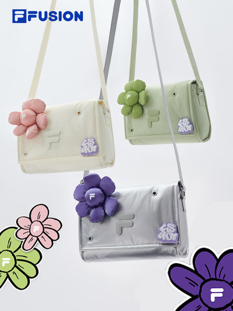 FILA FUSION Fila Milk Candy Hole Bag Shoubao Women's Bag 2025 Spring ...