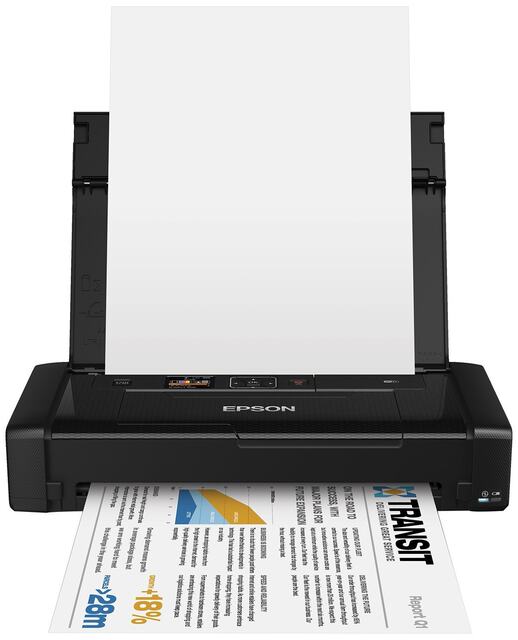 Epson Portable A4 Car Mobile Printer Built-in Lithium Battery USB ...