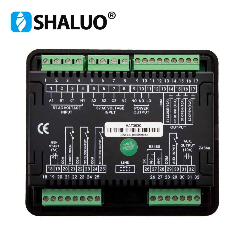 HAT363C Zhongzhi Controller SmartGen Generator Set ATS Dual Power ...