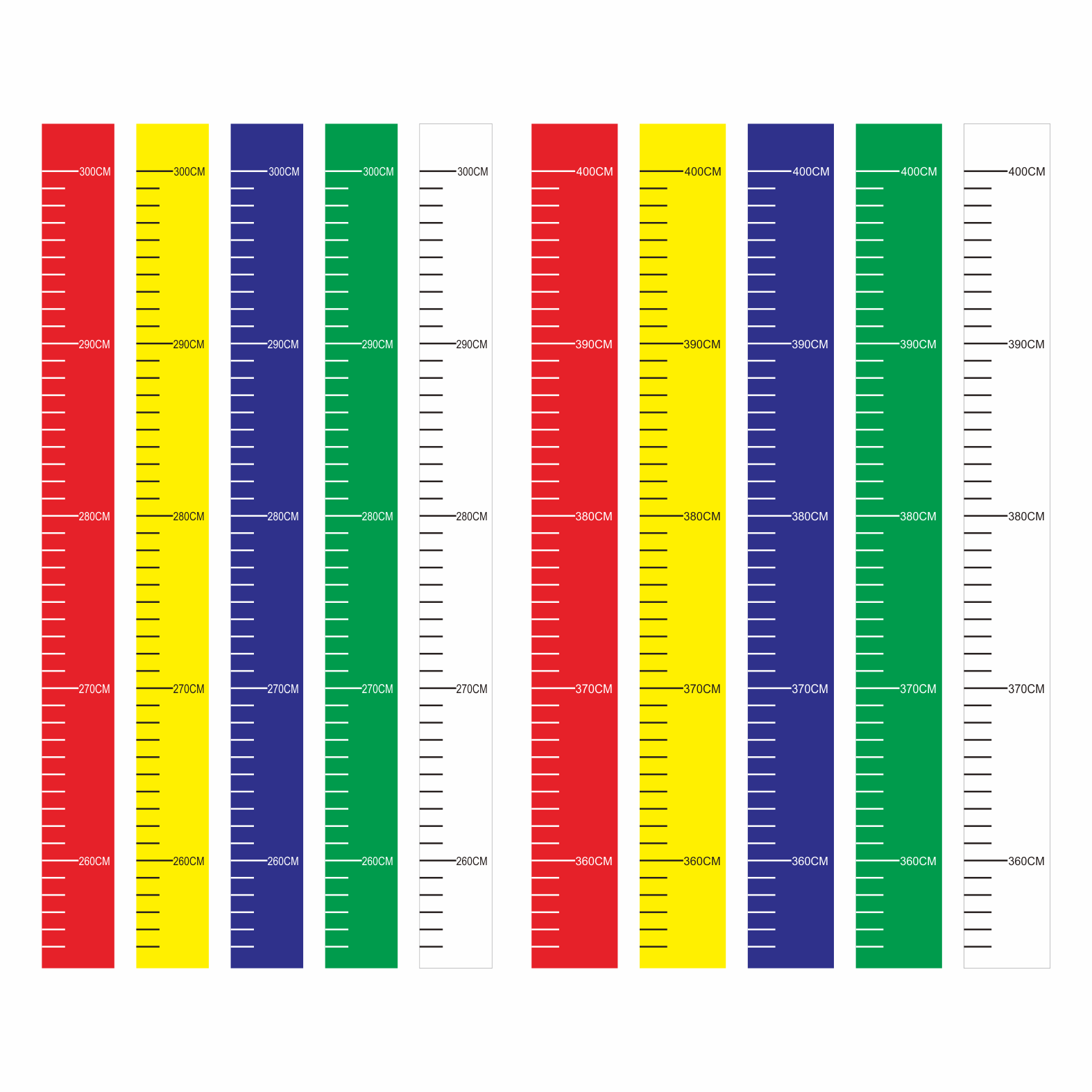 Water level mark sticker water tank pool liquid level scale sticker ...