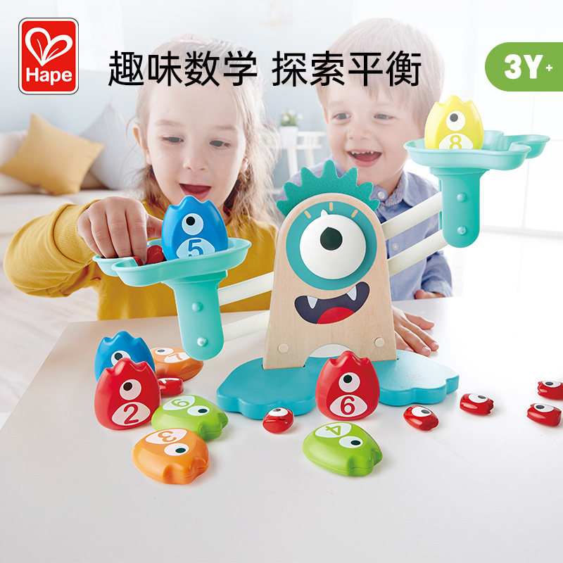 Hape Big-Eyed Monster Digital Balance - Children's Math Toy ...