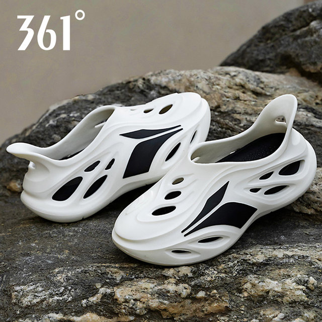 361 Croc Shoes Men's Whale Sandals Youth Sports Shoes Summer Sandals ...