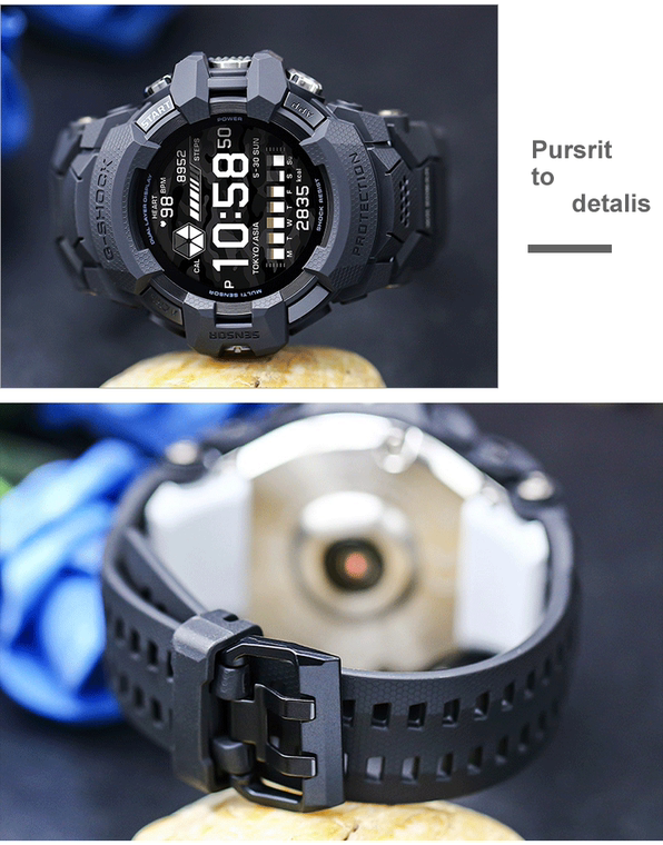 Casio G-SHOCKGBD/GSW-H1000-1A4/1A/1 Smart Sports GPS Bluetooth Heart ...
