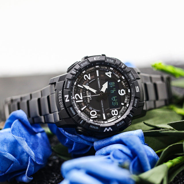 Casio PROTREKPRT-B50YT-1/T-7/2/1/4/B70-5 mountaineering Bluetooth men's wrist watch