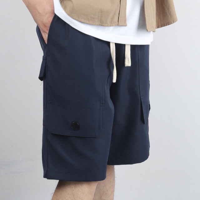 Dkstore New Flap Pocket Pants Workwear Five-Point Shorts Anti-Wrinkle ...