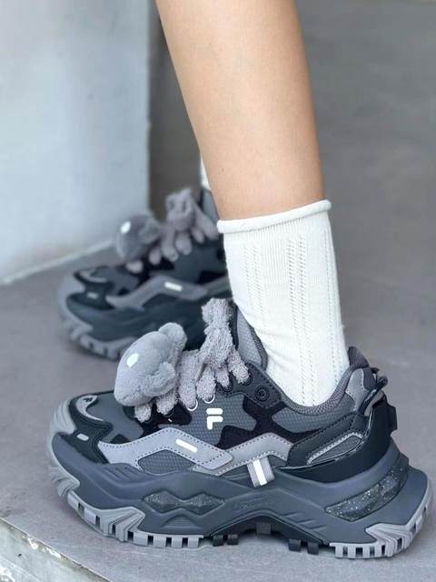 FILA FUSION FILA hard candy thick-soled women's shoes, heightening dad ...