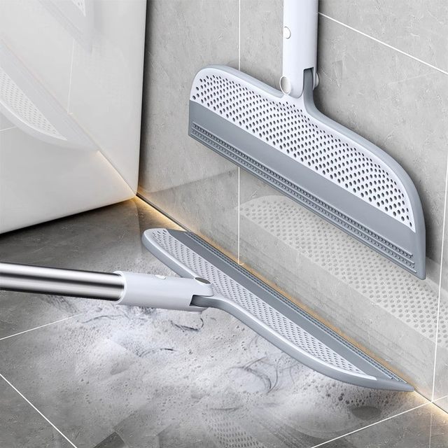 Household magic broom wiper mop multifunctional wet and dry bathroom ...