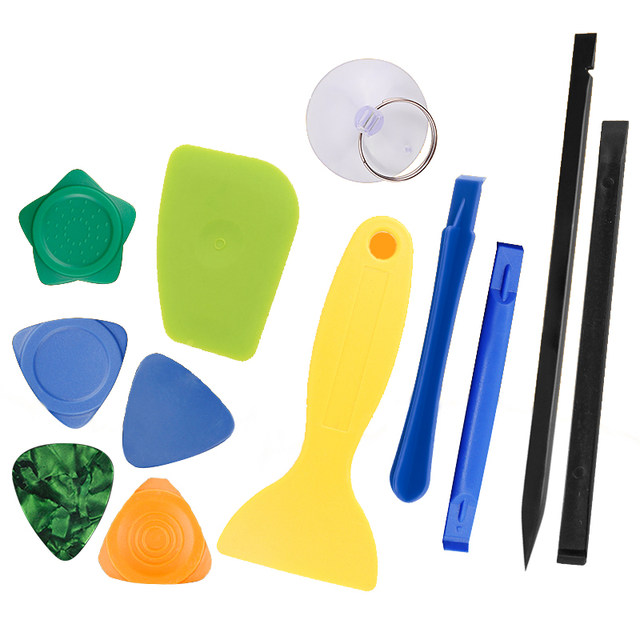 Mobile phone tablet shell metal triangular warp plastic glue removal ...