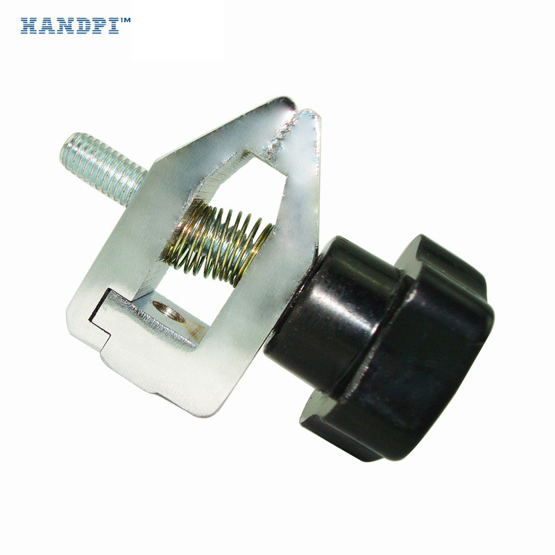 Edberg Tensile Tester Fixture - Button Clamp - Stainless Steel