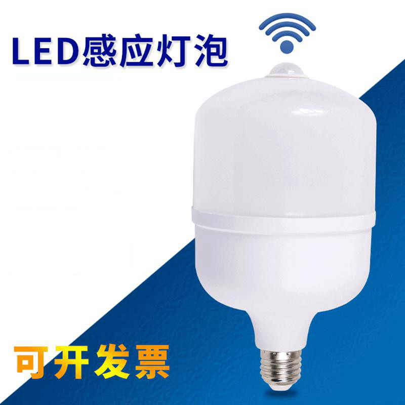 Infrared Human Body Induction LED Bulb: Toilet Bathroom Living Room Light