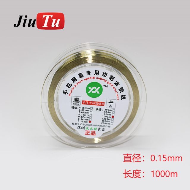 Mobile phone tablet screen separation gold steel wire cut screen ...