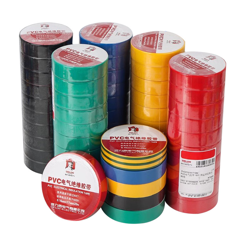 Delixi Electric Tape Electrical Auxiliary Material Line Anti-Contact ...
