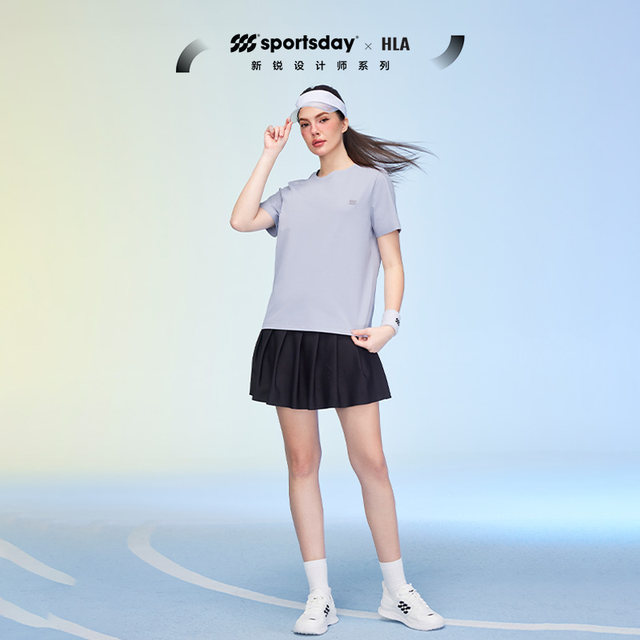 HLA/Hailan Home Sports Sportsday Equestrian T-shirt 24 summer new ...