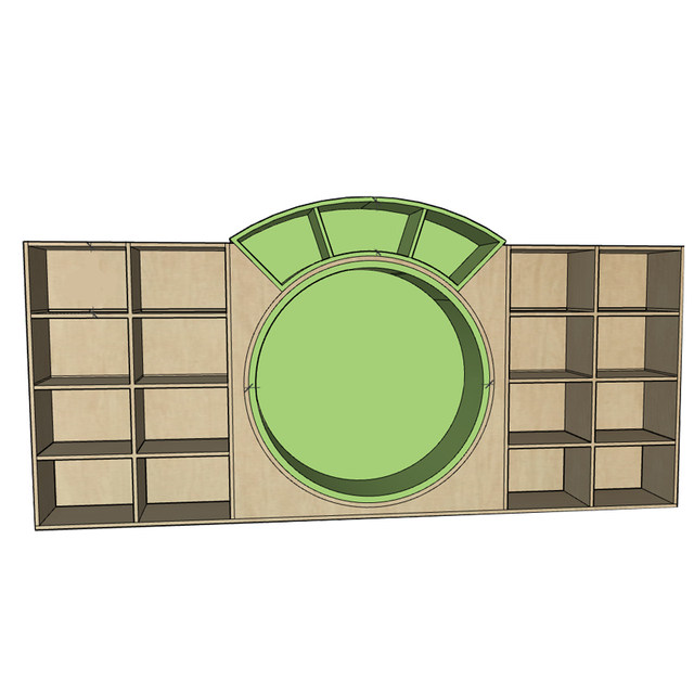 Kindergarten Primary School Reading District Dwarf Bookcase School ...