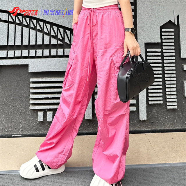 Adidas trousers for men and women, Clover, large pockets, casual loose ...