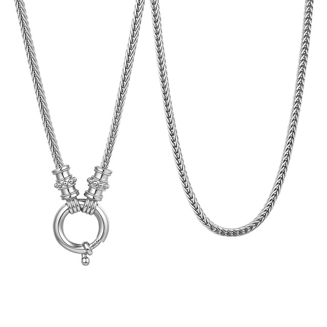 Eclectic S925 Sterling Silver Electric Platinum Women's Family Tube ...