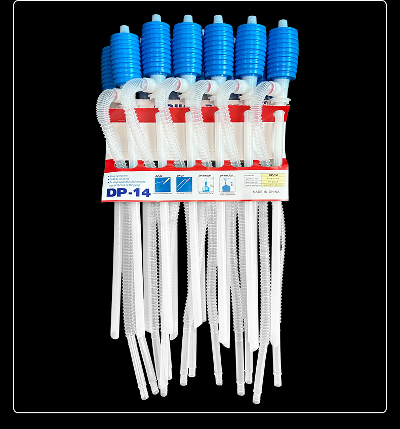 Toyo TP-056 Manual Plastic Oil Pump - Corrosion Resistant