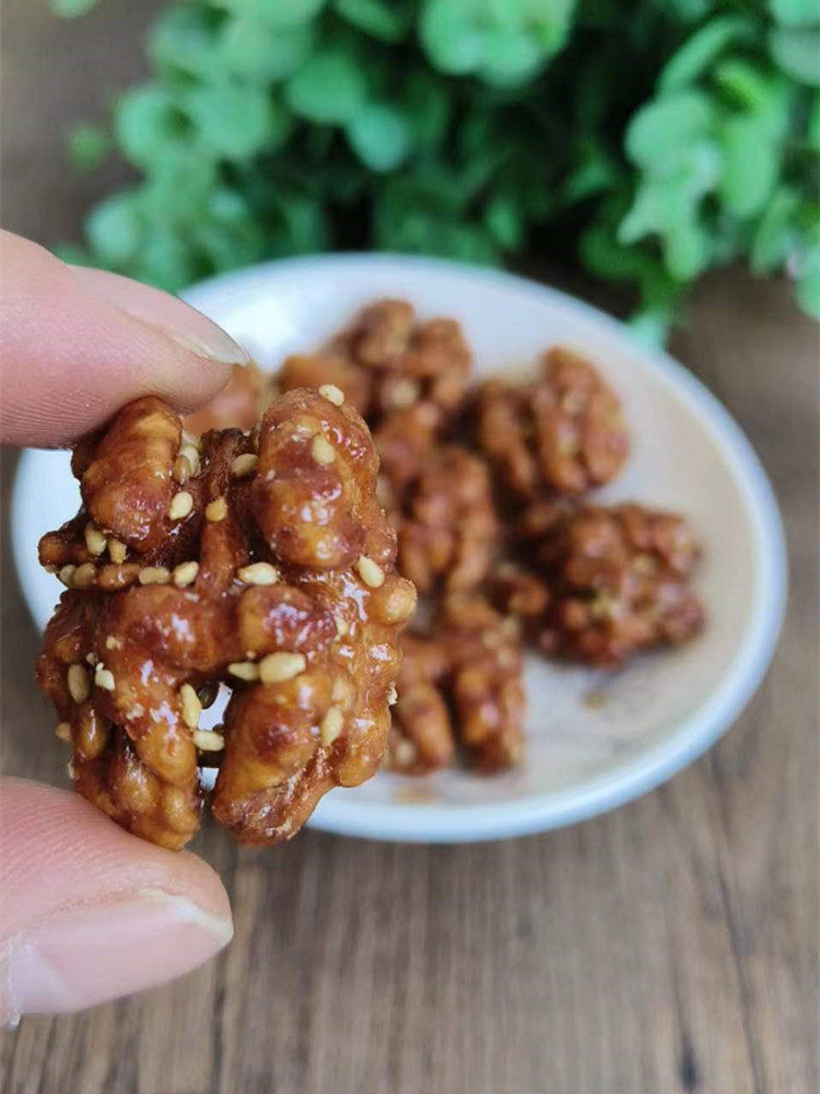 Noix Ambrées Fortes aux Pois, Sésame et Noix - 500g Snack en Gros