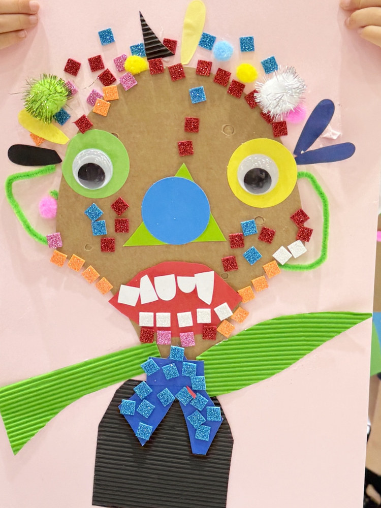 Kit de Collage de Arte en Papel Corrugado Xiaobalazi - DIY Creativo ...