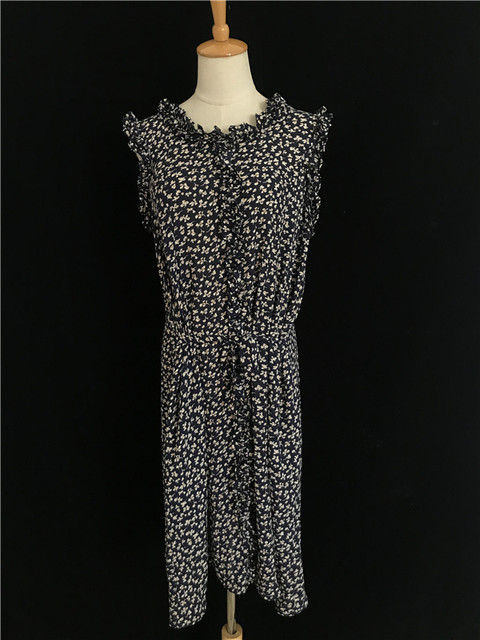 vintage ancient summer retro chiffon floral school style, fresh loose ...