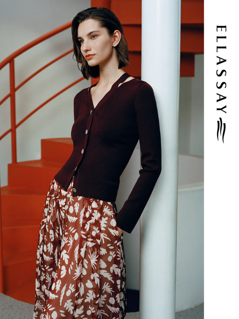 Ellassay Geeli Autumn New Wool Turlus Atmosphere Sensory Sweet Sweeping ...