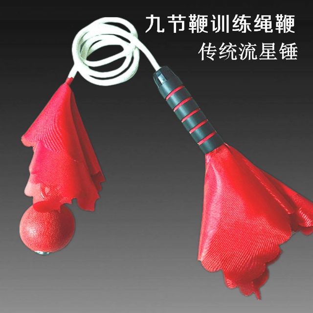 Nine-section whip training rope whip beginner practice Baijia whip rope ...