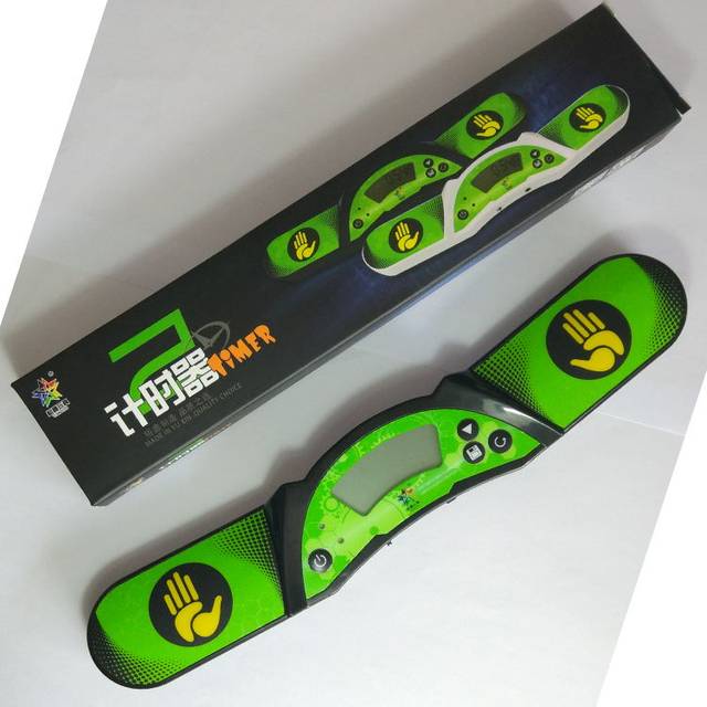 Yuxin Qiyi Rubik's Cube two-hand timer stopwatch competitive speed ...