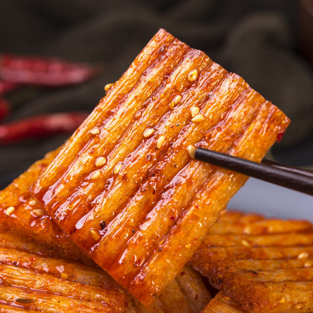 Mouth-flavoring Spicy Chips Gluten Spicy Sticks Kiss Big Knife Meat Old ...