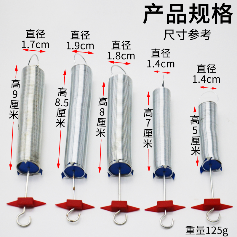 Helical spring group 0.5N, 1N, 2N, 3N, 5N elastic deformation Hooke's law verification J21006 ...