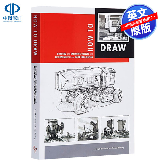 Original English How to Draw Scott Robertson Drawing Teaching How to ...