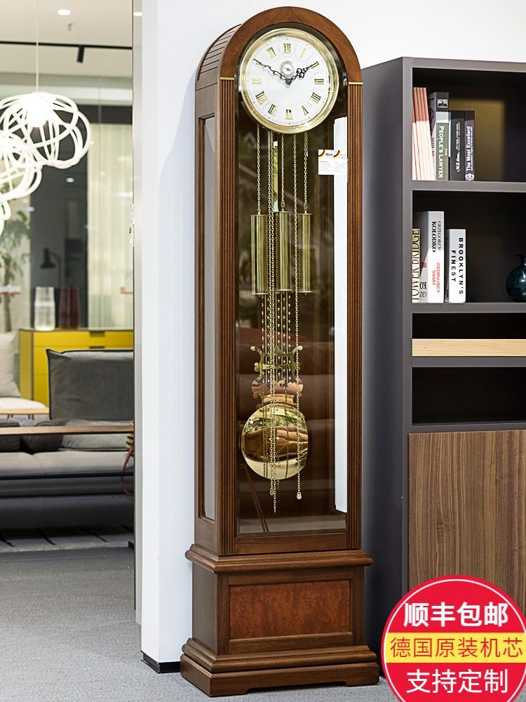 Solid Wood European Floor Clock - German Hermle Movement - Hense Hg268