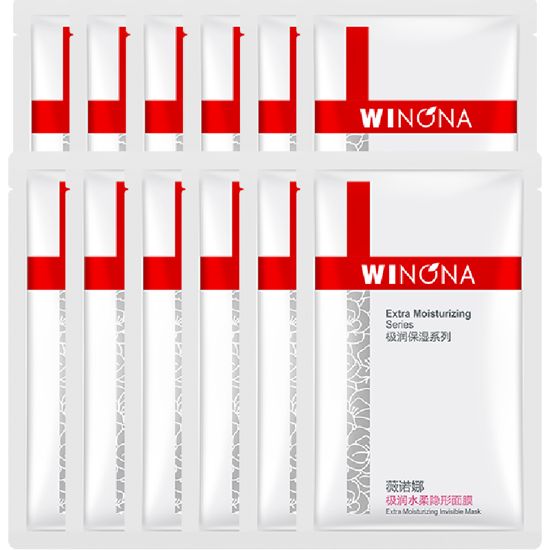 Winona/Winona extremely moisturizing and soft invisible mask 12 pieces ...